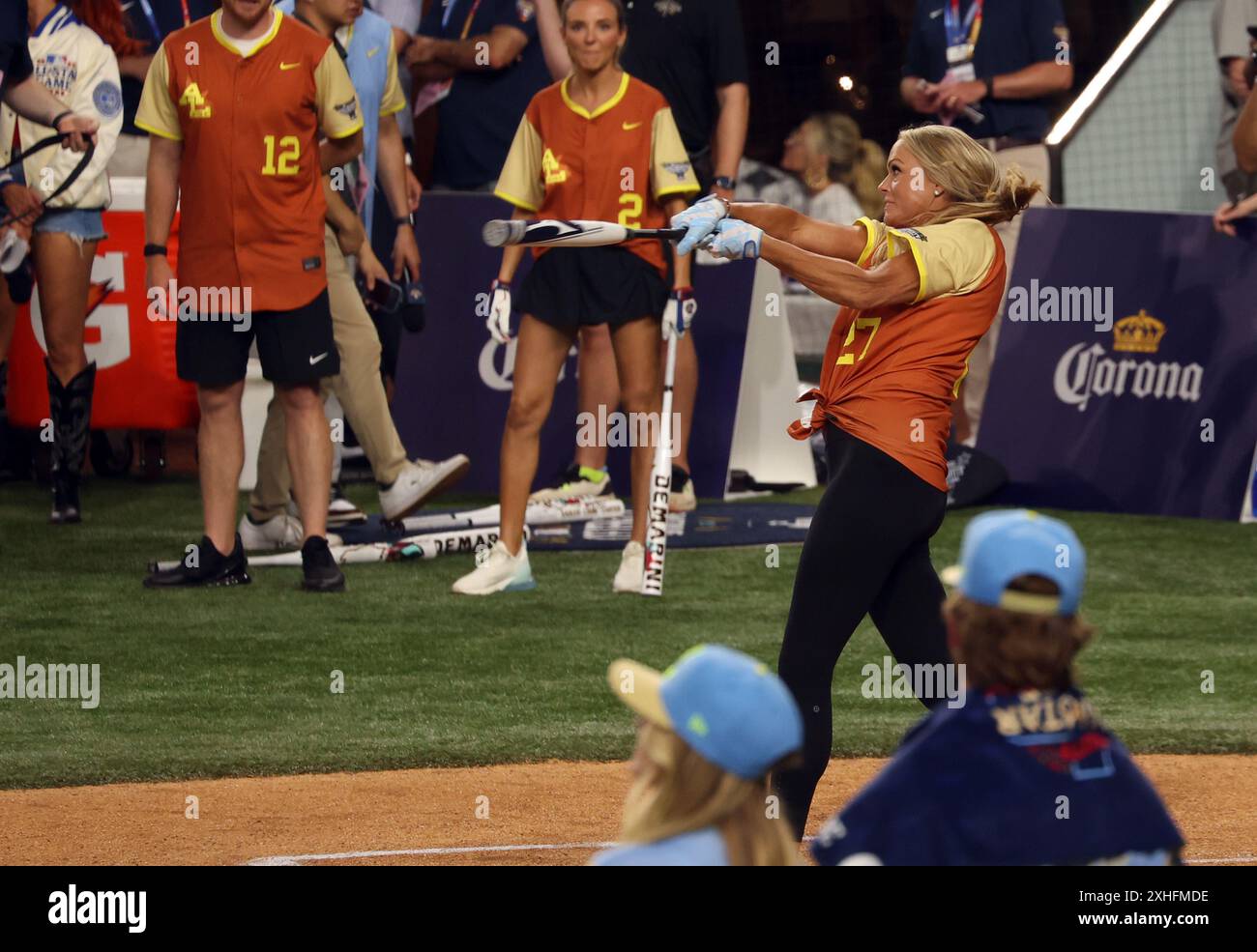 Arlington, TX, USA. 13th July, 2024. Jennie Finch at the 2024 MLB All ...