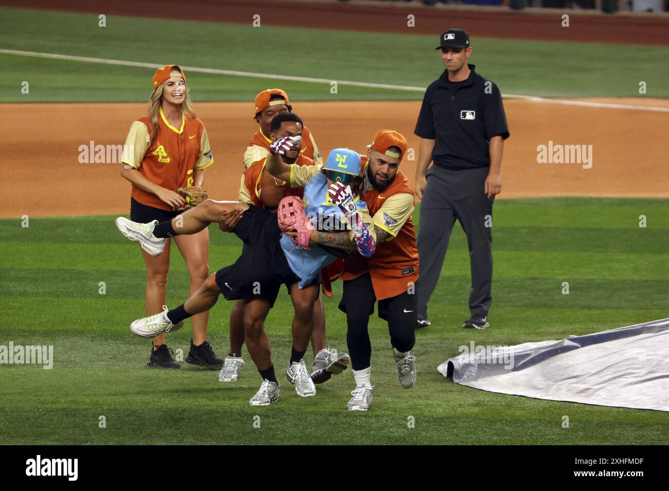 Arlington, TX, USA. 13th July, 2024. Jenna Bandy, Pedro Martinez ...