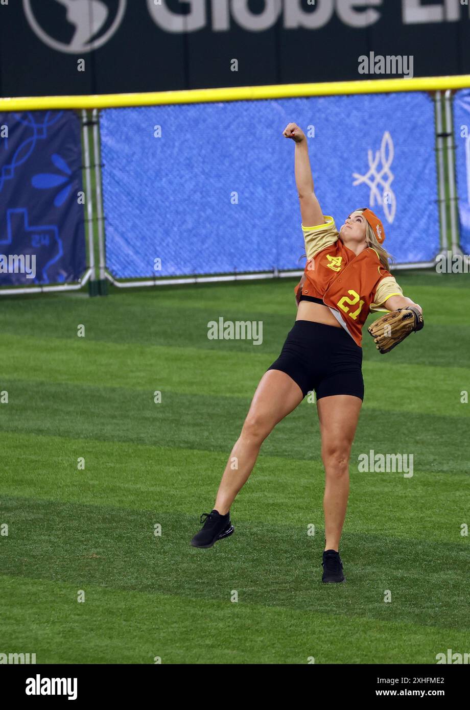 Arlington, TX, USA. 13th July, 2024. Jenna Bandy at the 2024 MLB All ...