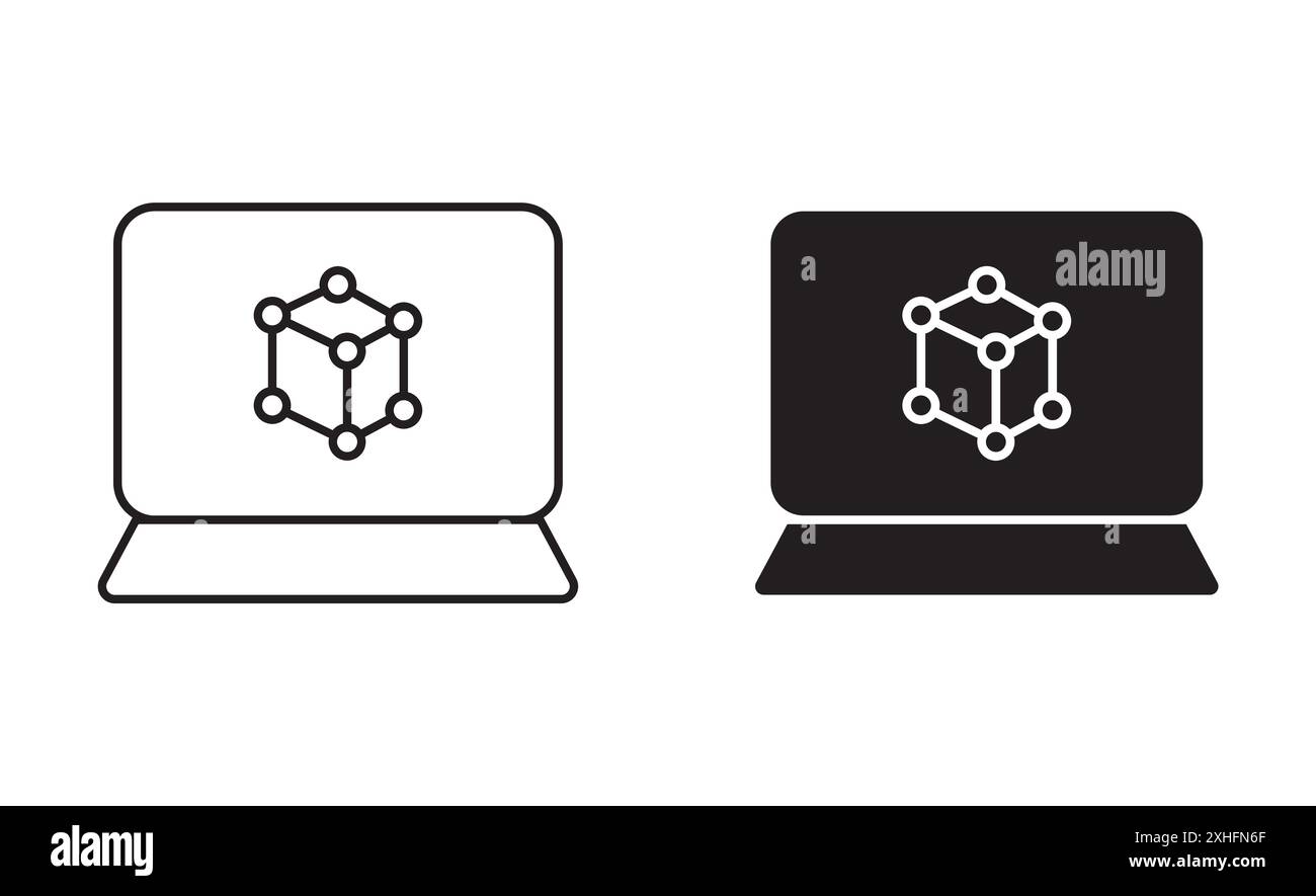 Virtual reality simulator vector vectors Cut Out Stock Images ...