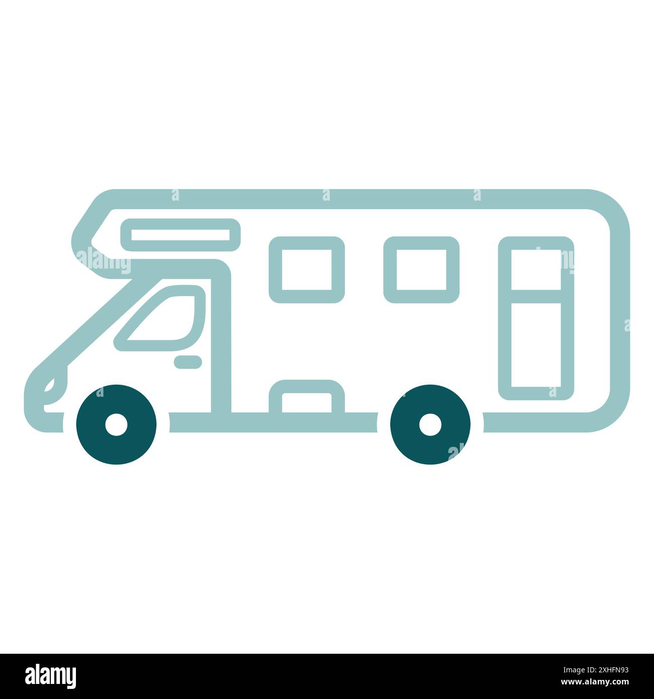 Transport journey traveler mobile rv illustration tourism vector ...