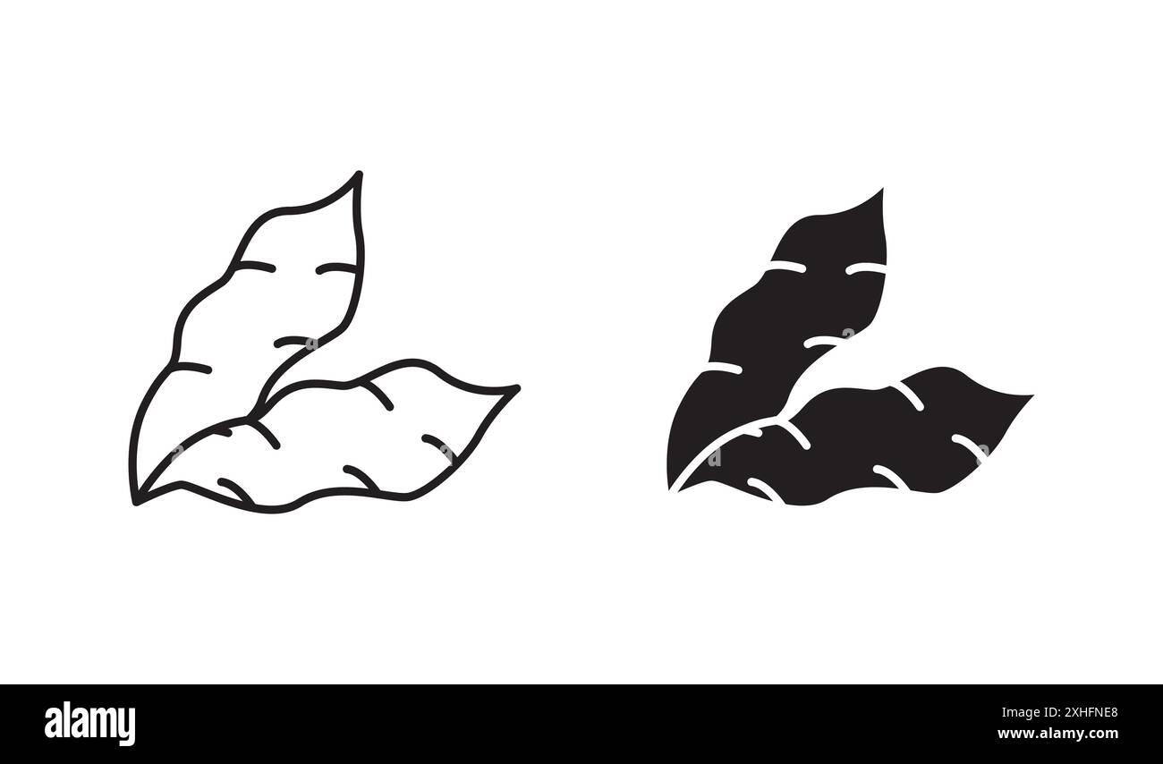 Sweet potato icon Black line art vector in black and white outline set ...