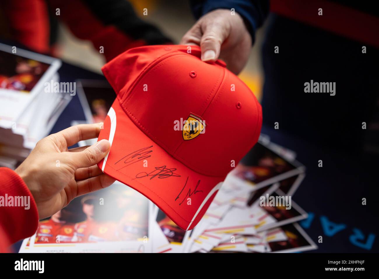 Autograph session during the 2024 Rolex 6 Hours of Sao Paulo, 5th round ...