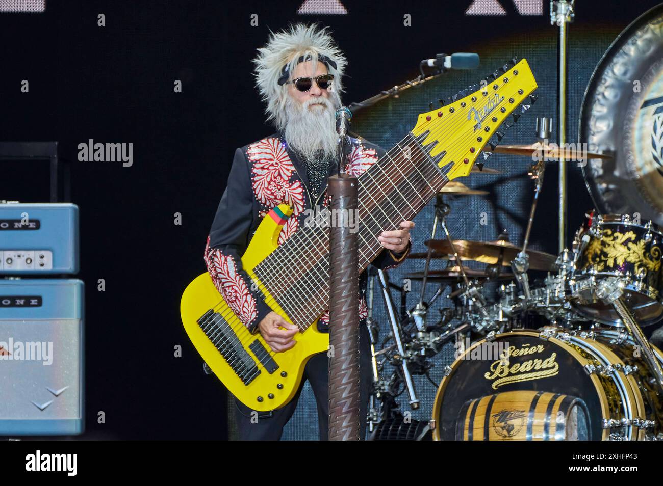 Elwood Francis von ZZ Top live beim Sommerfestival 2024 unter dem Motto ...