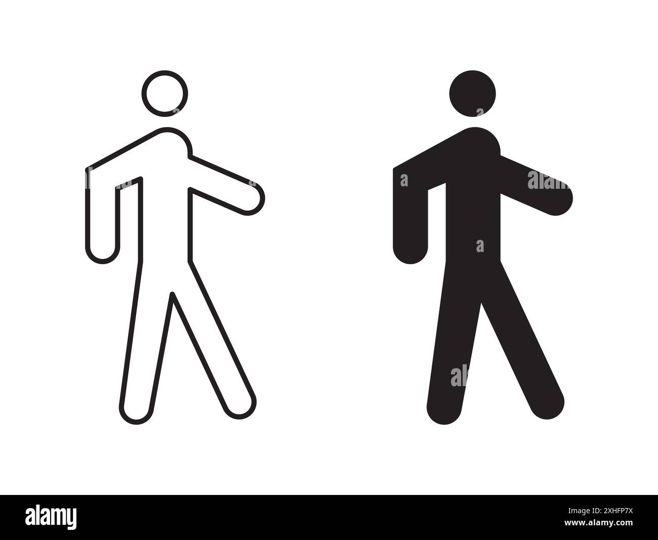 People pedestrian zone Stock Vector Images - Alamy