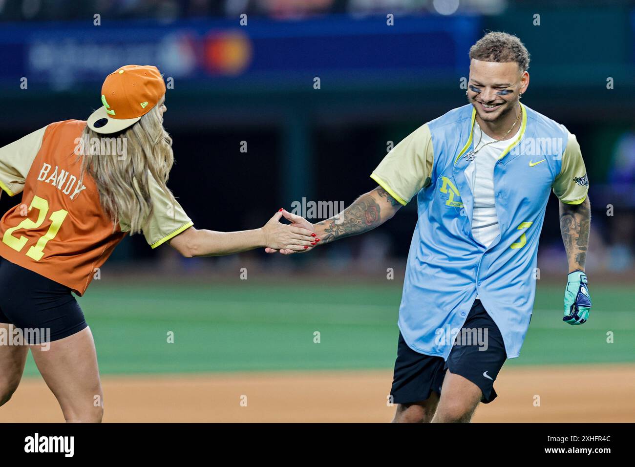 Arlington, United States. 13th July, 2024. Instagram star Jenna Bandy ...