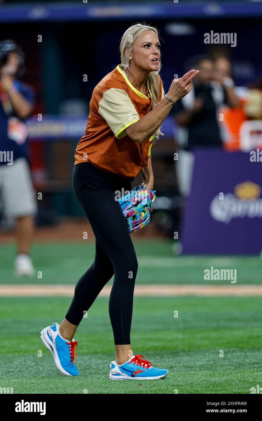 Arlington, United States. 13th July, 2024. Professional softball player ...