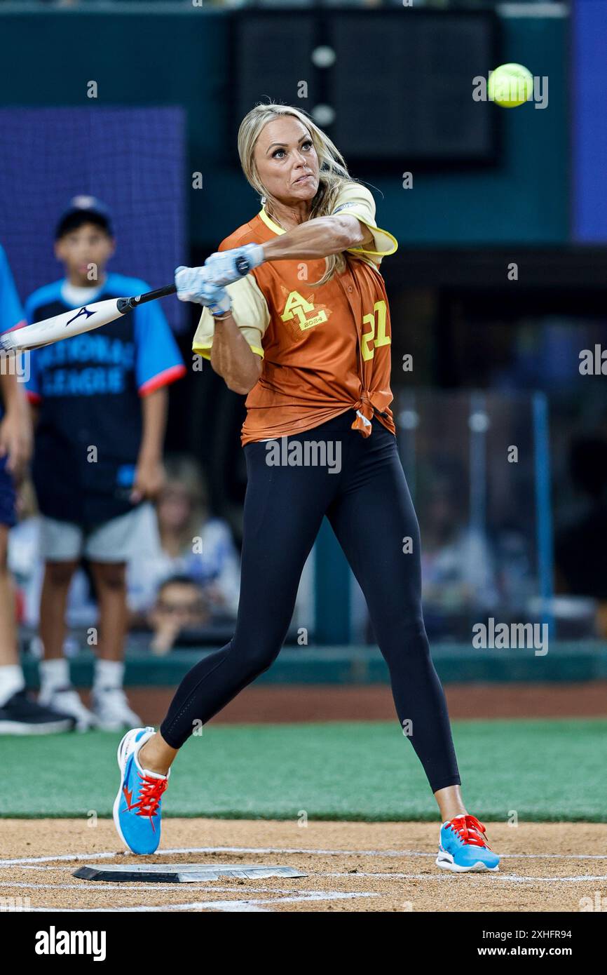 Arlington, United States. 13th July, 2024. Professional softball player ...