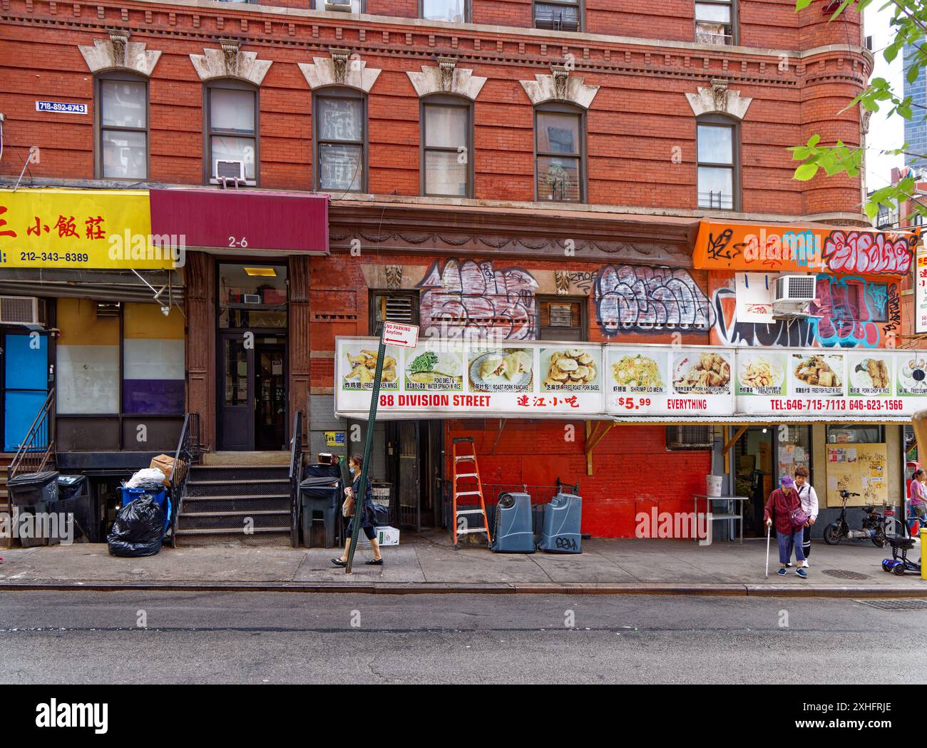 NYC Chinatown: 88 Division Street/2-6 Eldridge Street, built 1900 ...