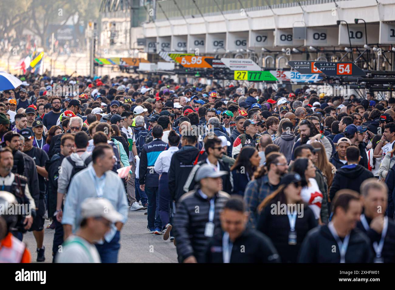 crowd, foule, fans during the 2024 Rolex 6 Hours of Sao Paulo, 5th ...
