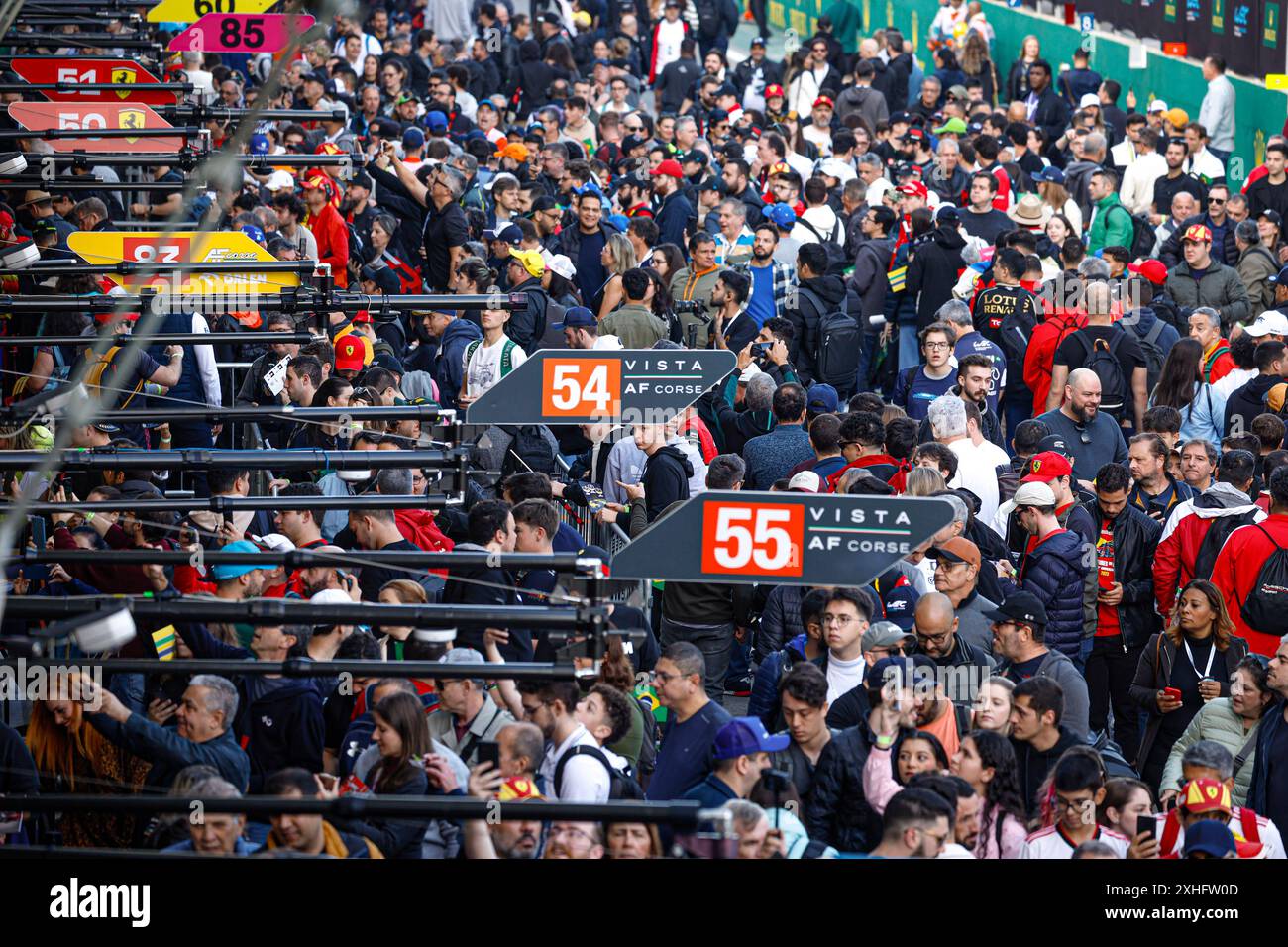 crowd, foule, fans during the 2024 Rolex 6 Hours of Sao Paulo, 5th ...