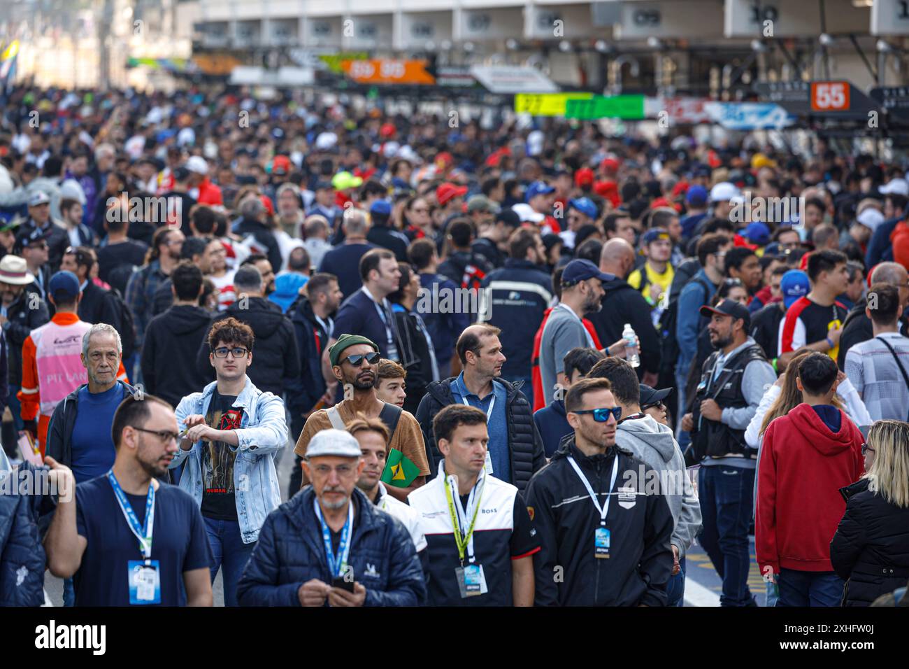 crowd, foule, fans during the 2024 Rolex 6 Hours of Sao Paulo, 5th ...