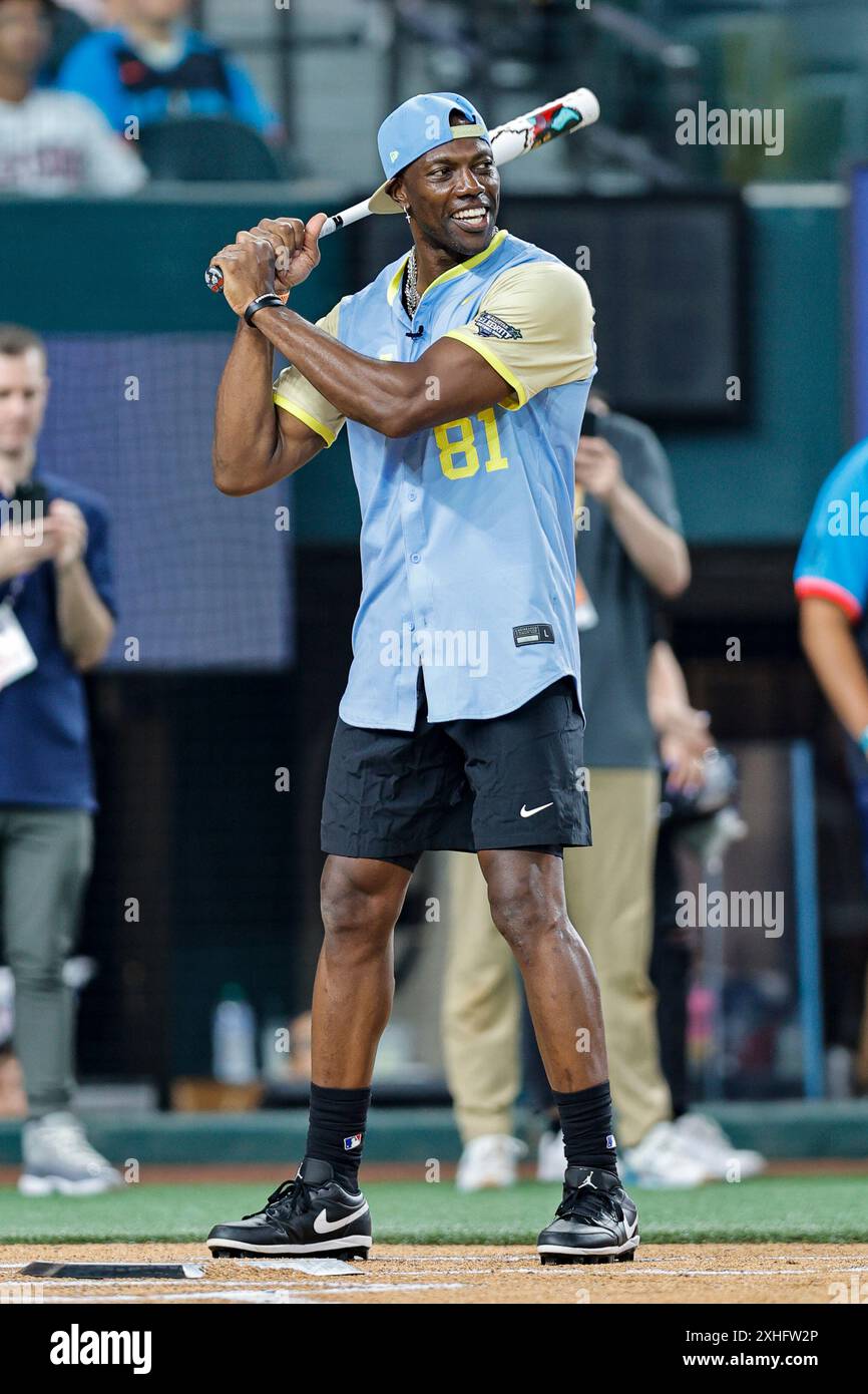 Arlington, United States. 13th July, 2024. Ex-NFL player Terrell Owens ...