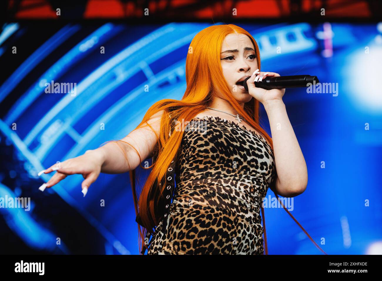 Roskilde, Denmark. 04th, July 2024. The American rapper and singer Ice ...