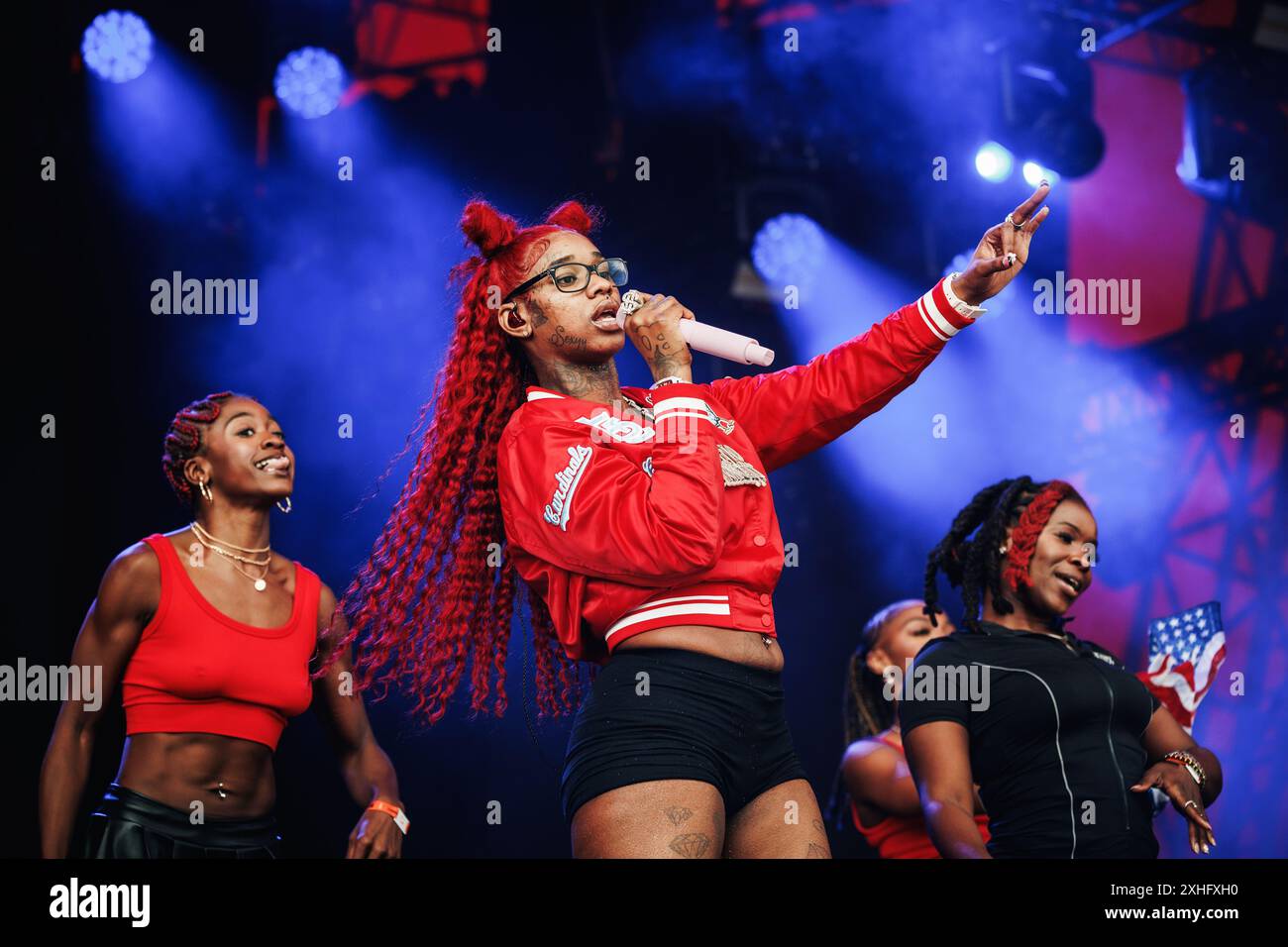 Roskilde, Denmark. 05th, July 2024. The American rapper and singer ...