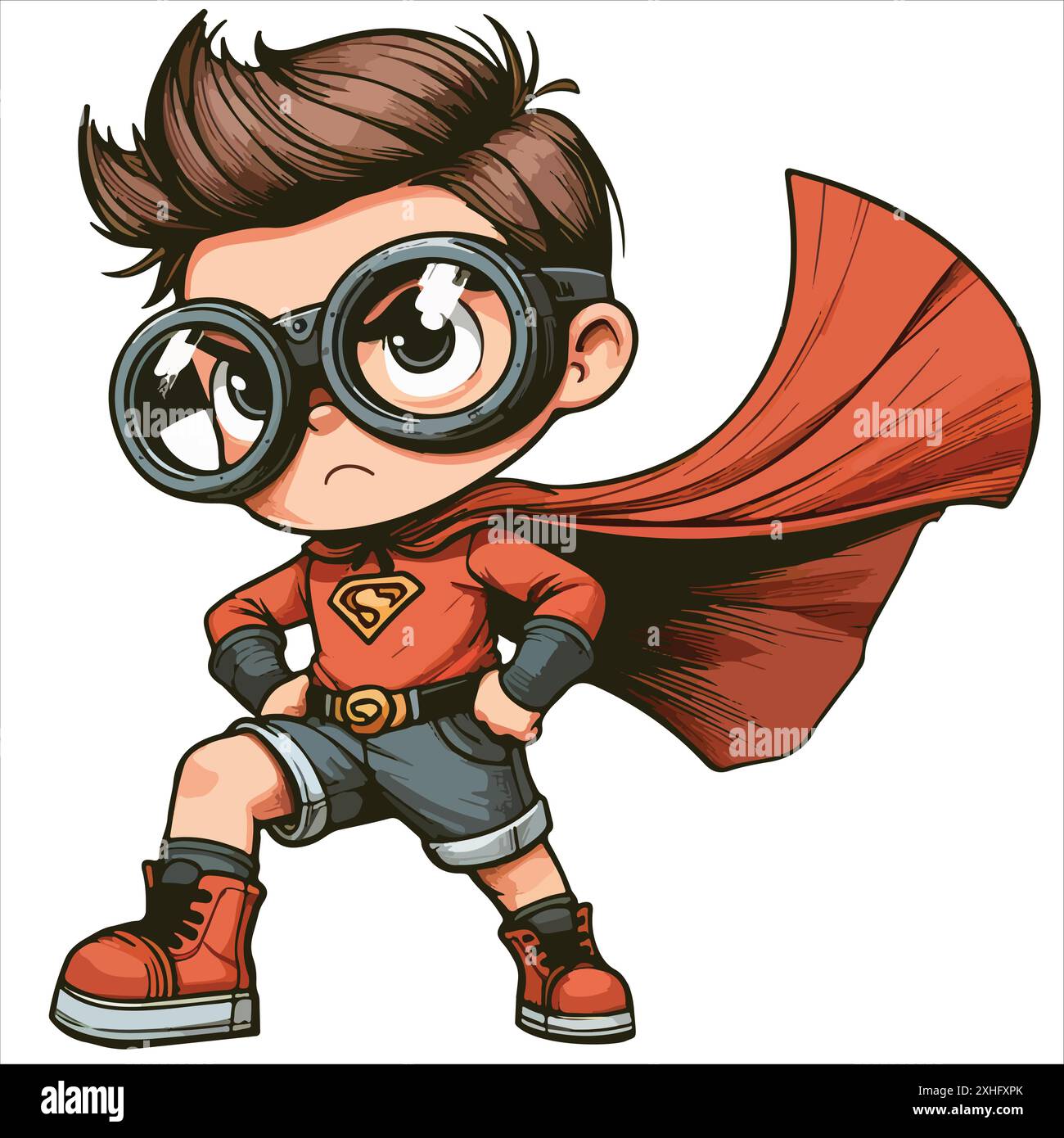 Power boy Stock Vector Images - Alamy