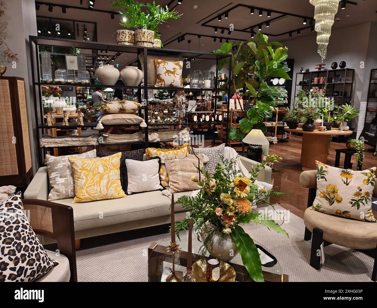 PHUKET, THAILAND - June 05, 2024: HM HOME store at big shopping center ...