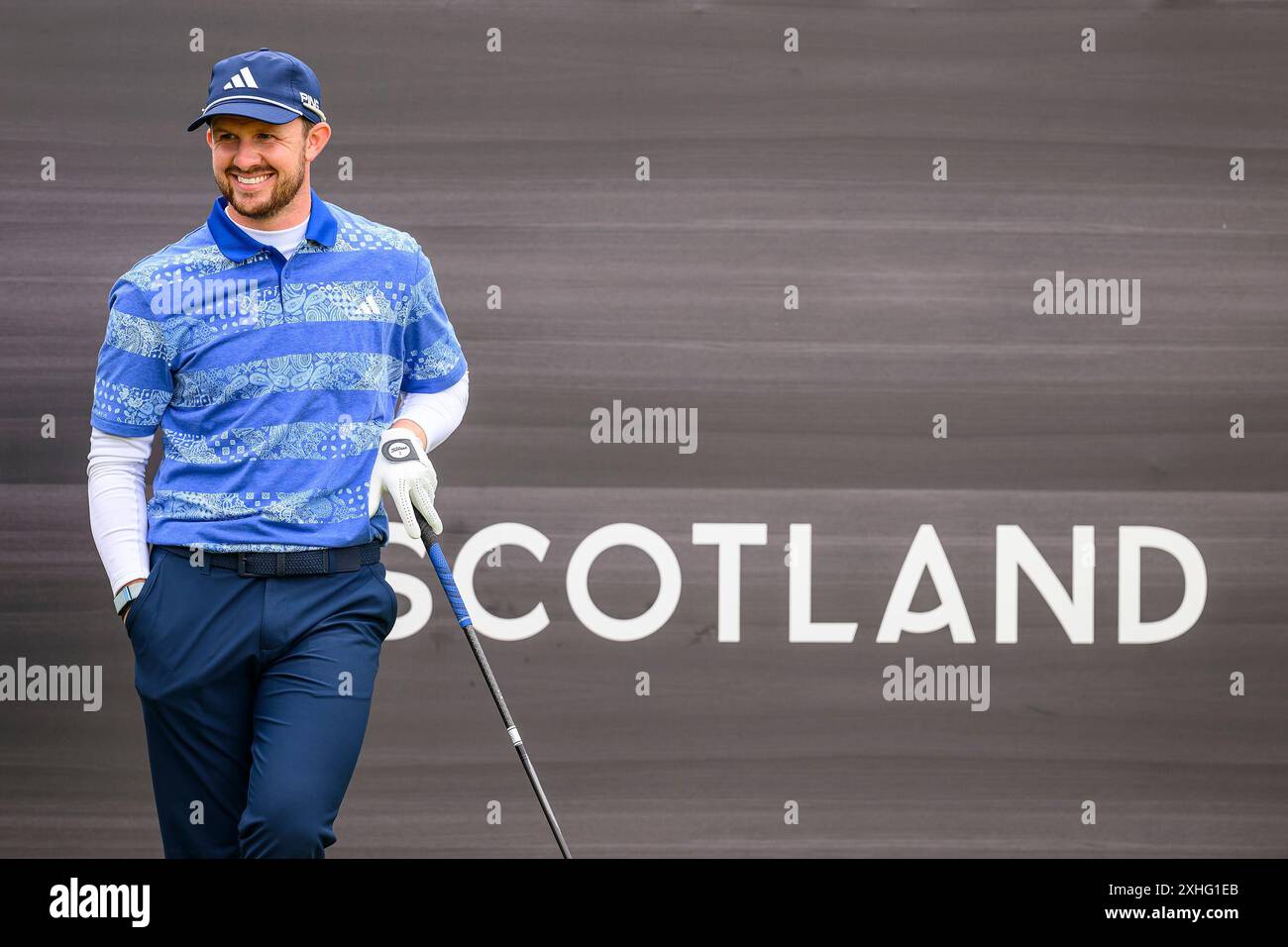 Connor Syme on the 1st hole during day four of the Genesis Scottish ...