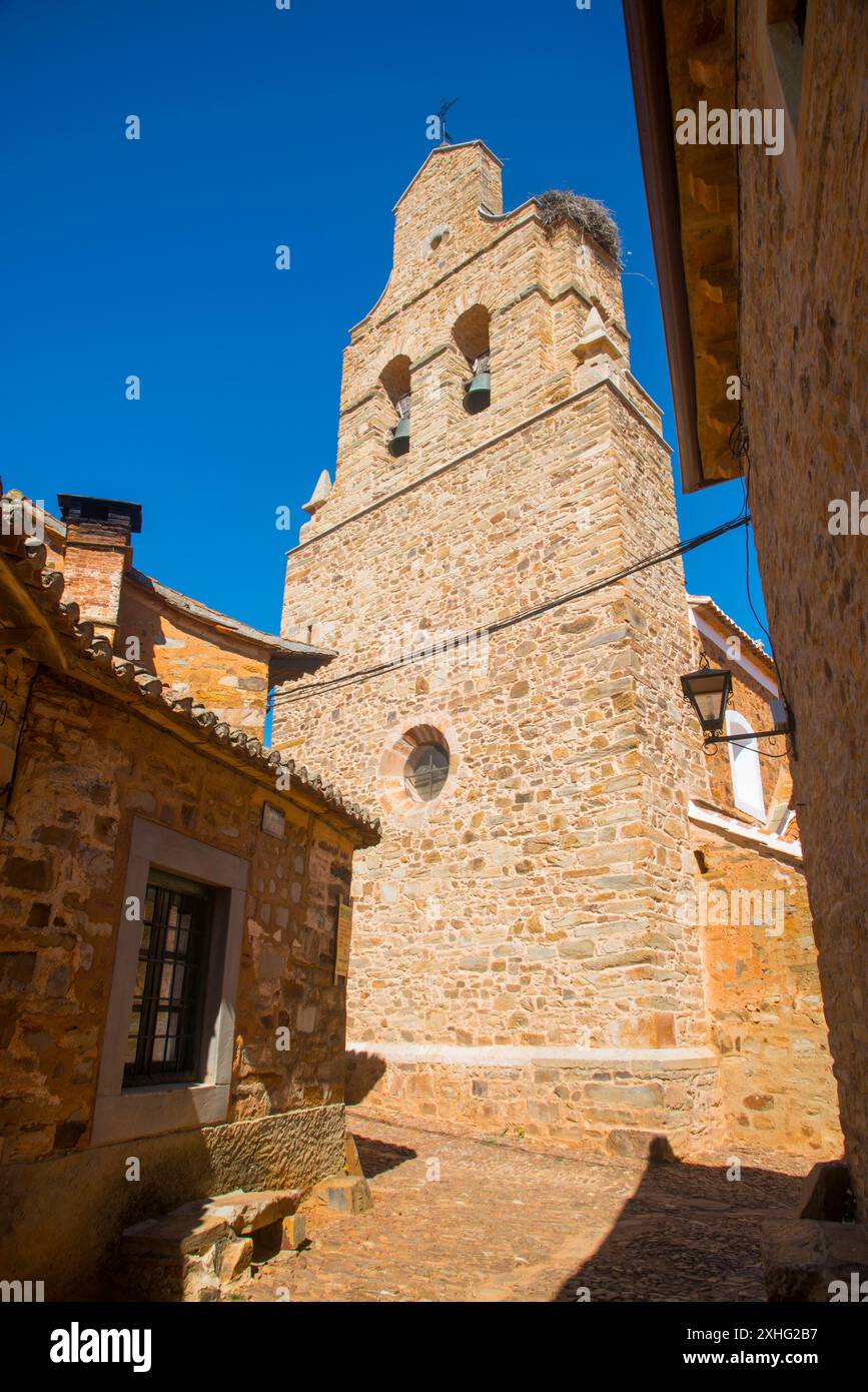 Church. Castrillo de los Polvazares, Leon province, Castilla Leon ...