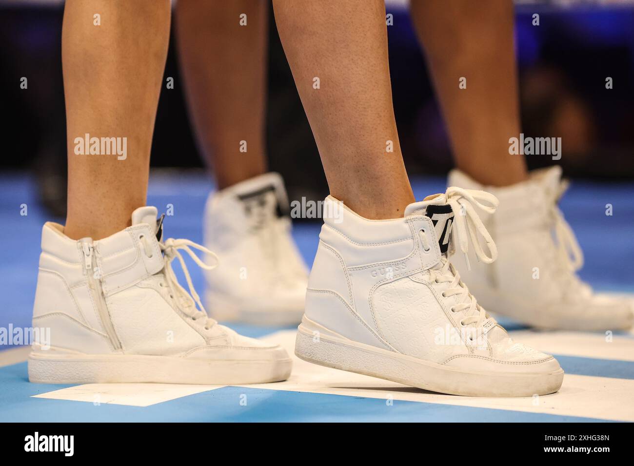 July 13, 2024: A photo of the shoes worn by Stephanie Ann Cook, Top ...