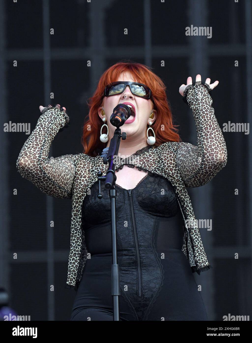 CMAT performing at the Trnsmt Festival at Glasgow Green in Glasgow ...