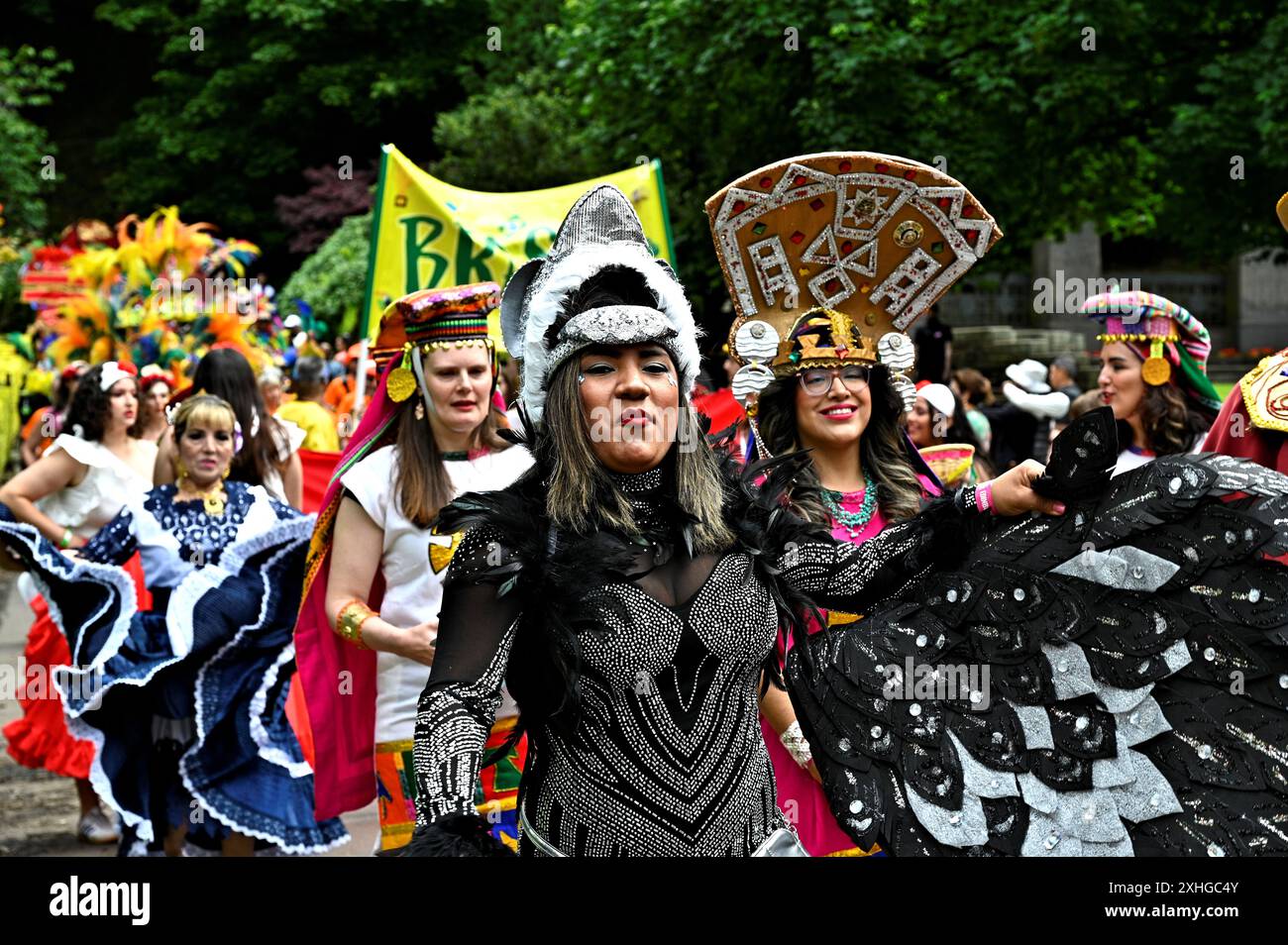 Edinburgh, Scotland, UK. 14th July 2024. Jazz and Blues festival ...