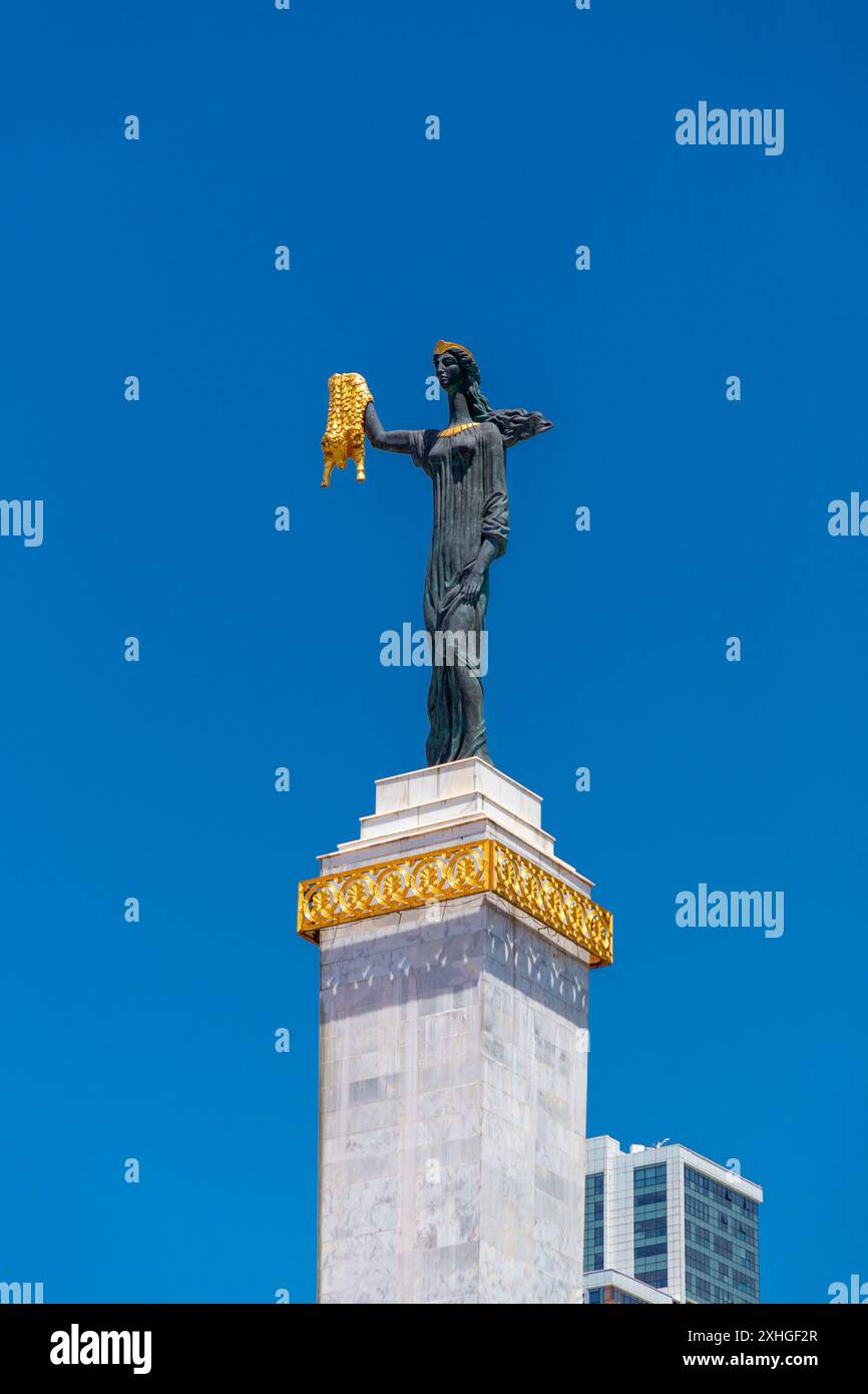 Batumi, Georgia - 13 JUNE 2024: The Medea statue is a monument to Medea ...