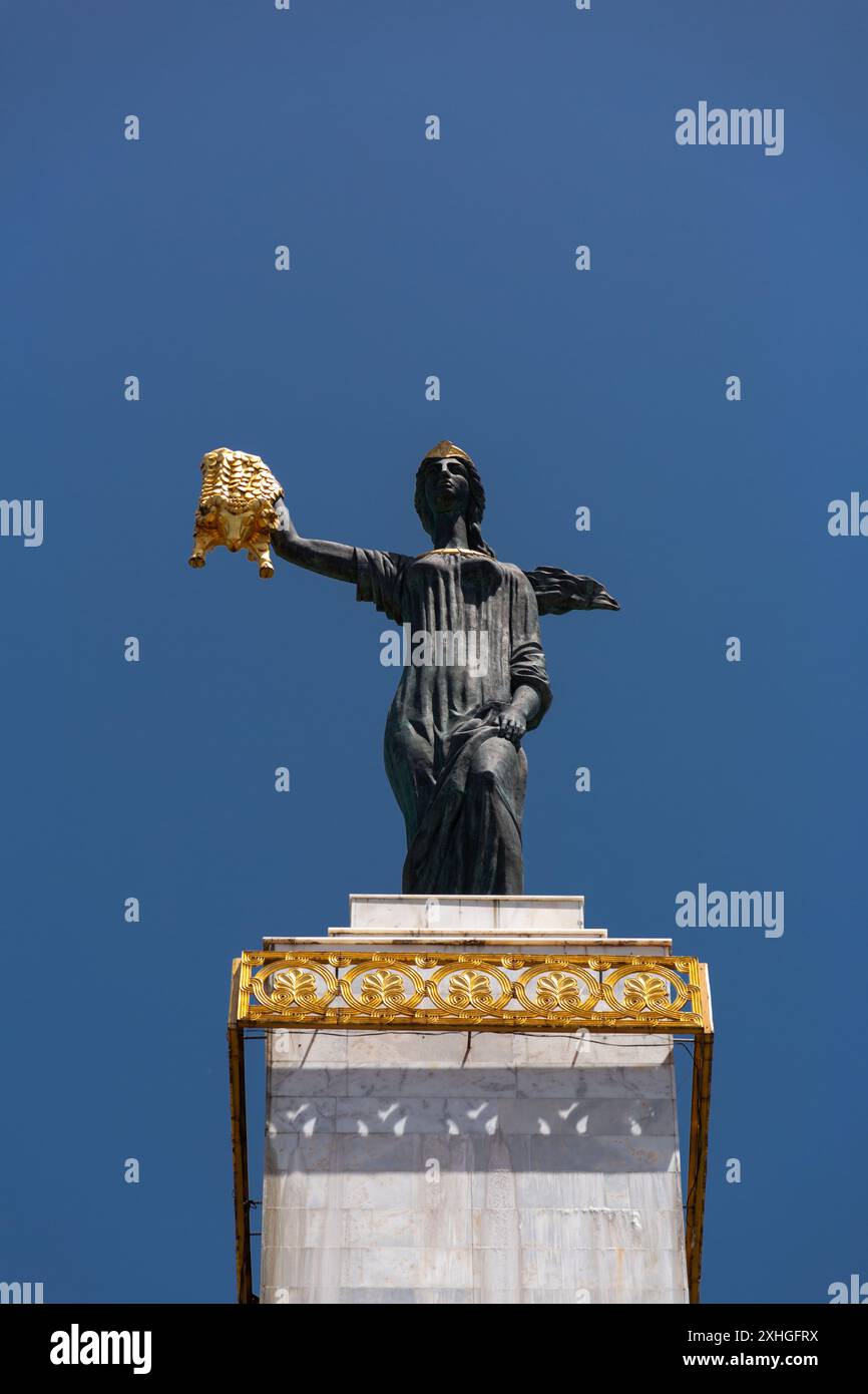 Batumi, Georgia - 13 JUNE 2024: The Medea statue is a monument to Medea ...