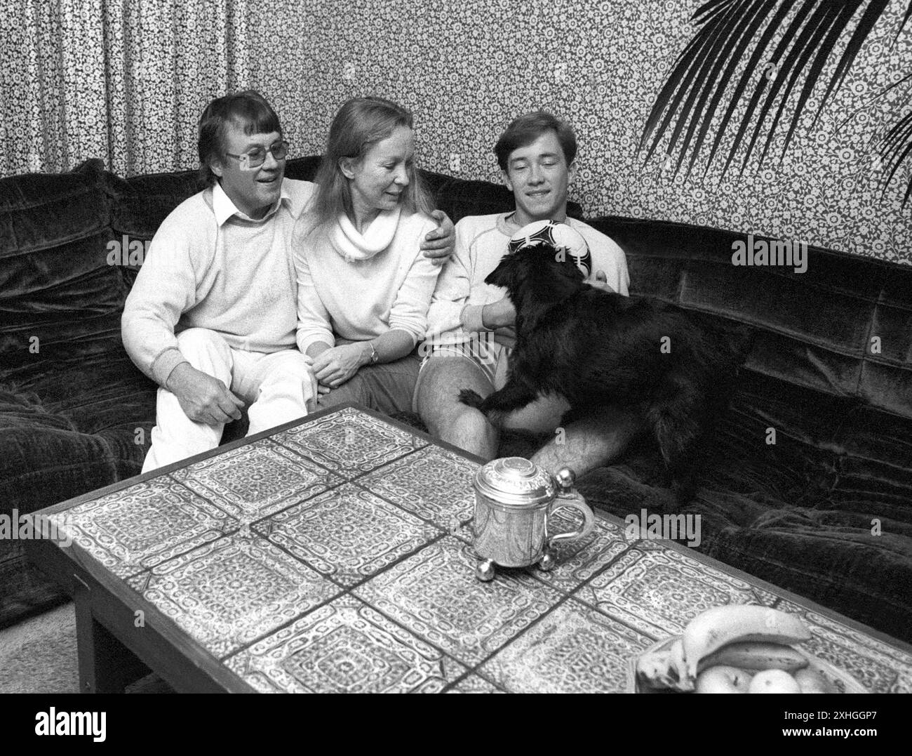 Olle Nygren Swedish motorcycle speedway rider at home in Felixstove ...