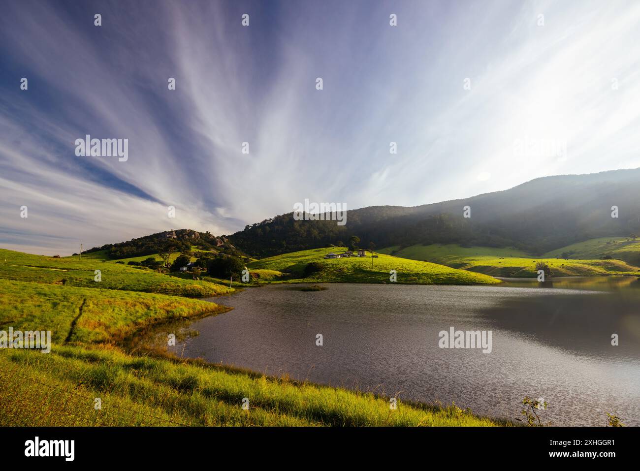 Tilba and Mount Dromedary Landscape in Australia Stock Photo - Alamy