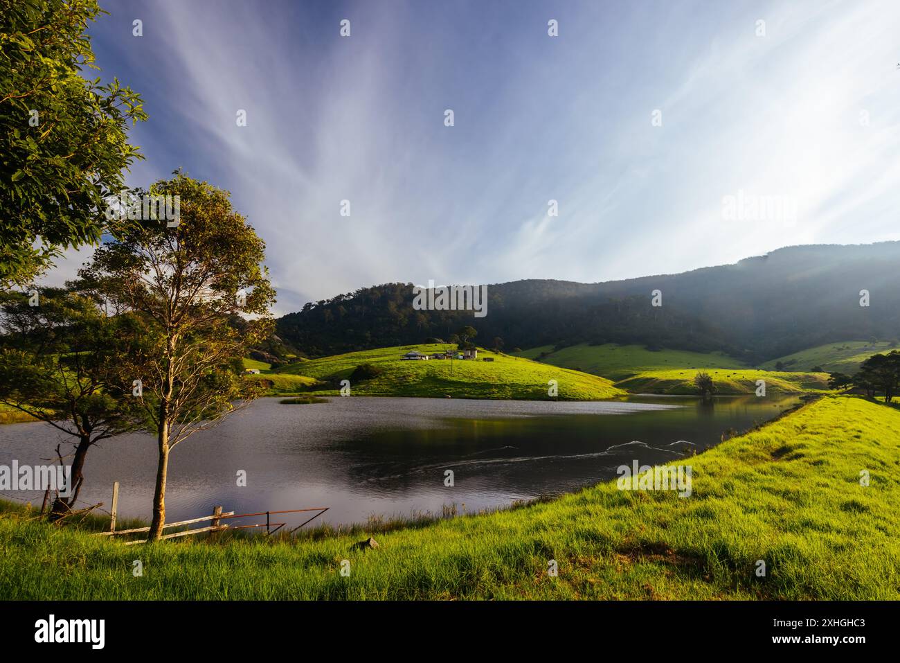 Tilba and Mount Dromedary Landscape in Australia Stock Photo - Alamy