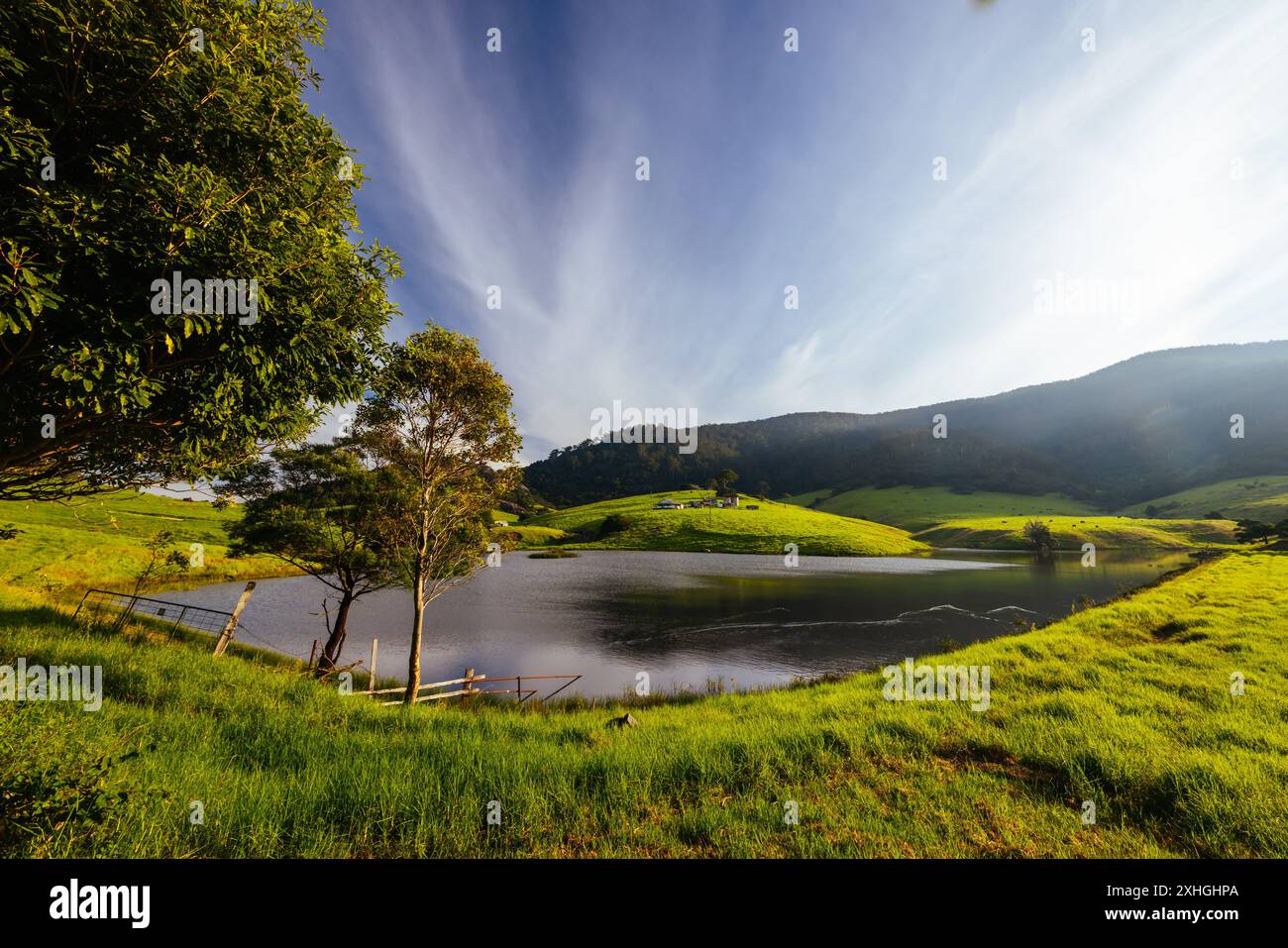 Tilba and Mount Dromedary Landscape in Australia Stock Photo - Alamy