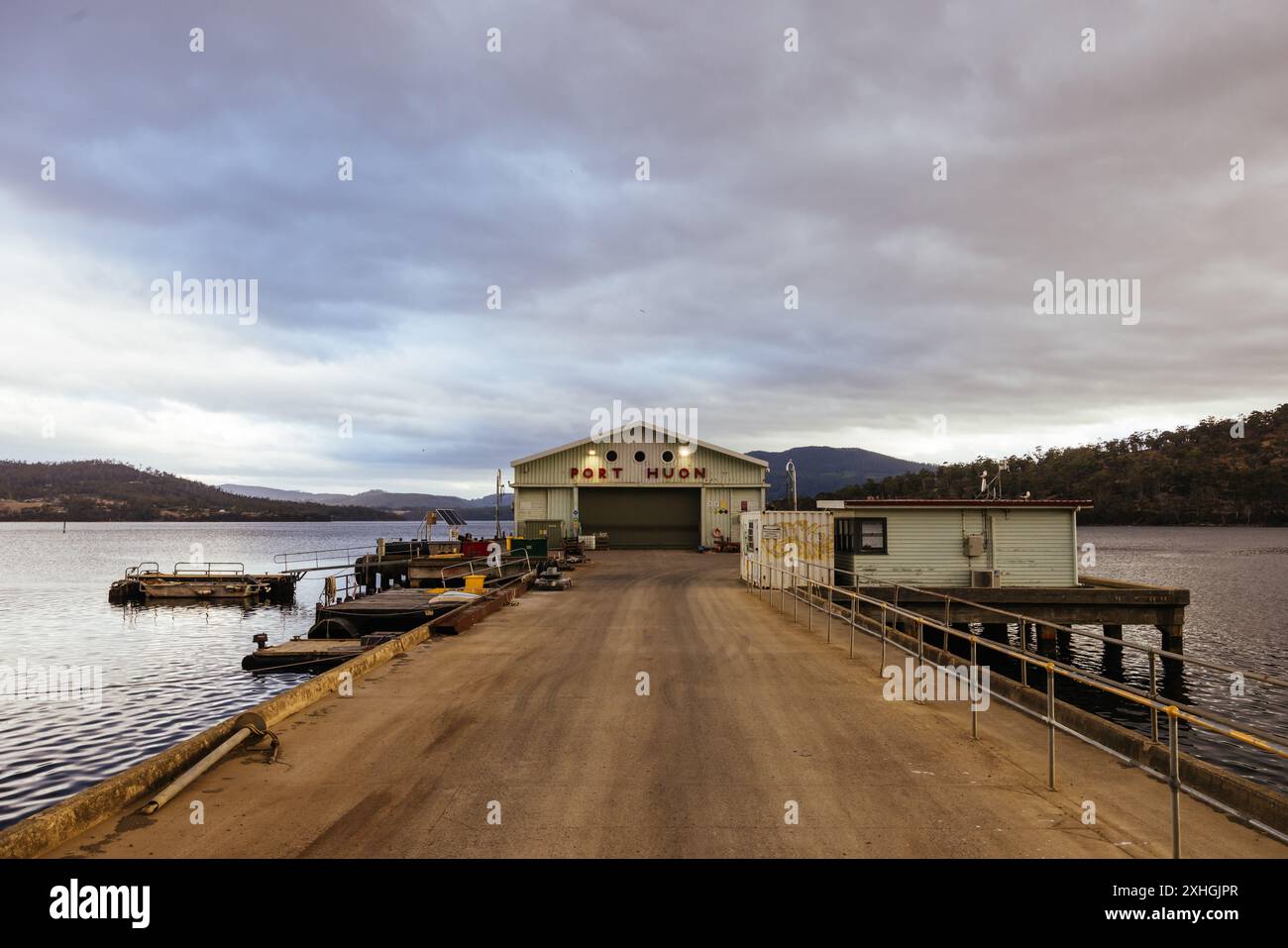 Port Huon in Huon Valley Tasmania Australia Stock Photo - Alamy