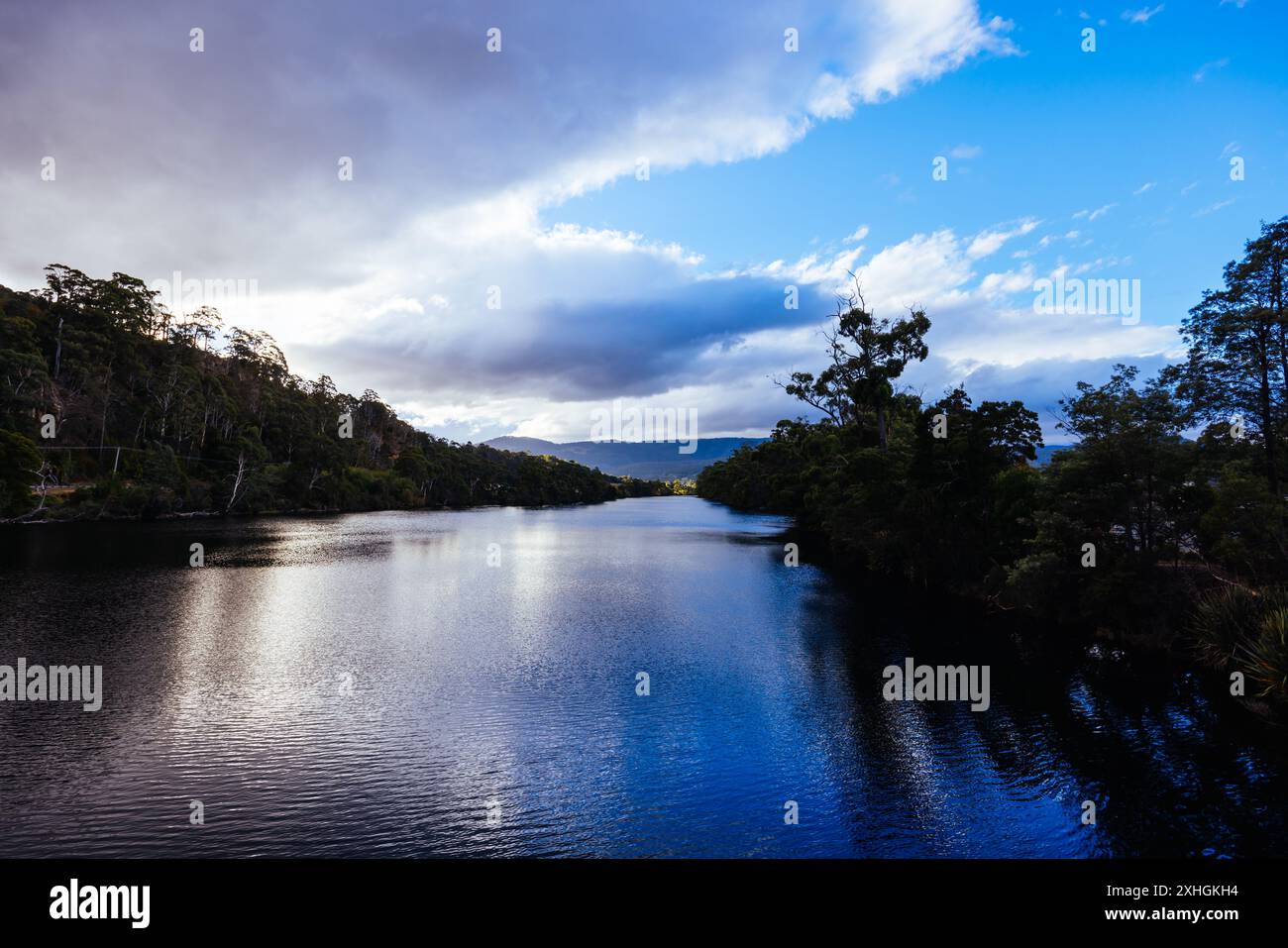 Huon River in Tasmania Australia Stock Photo - Alamy