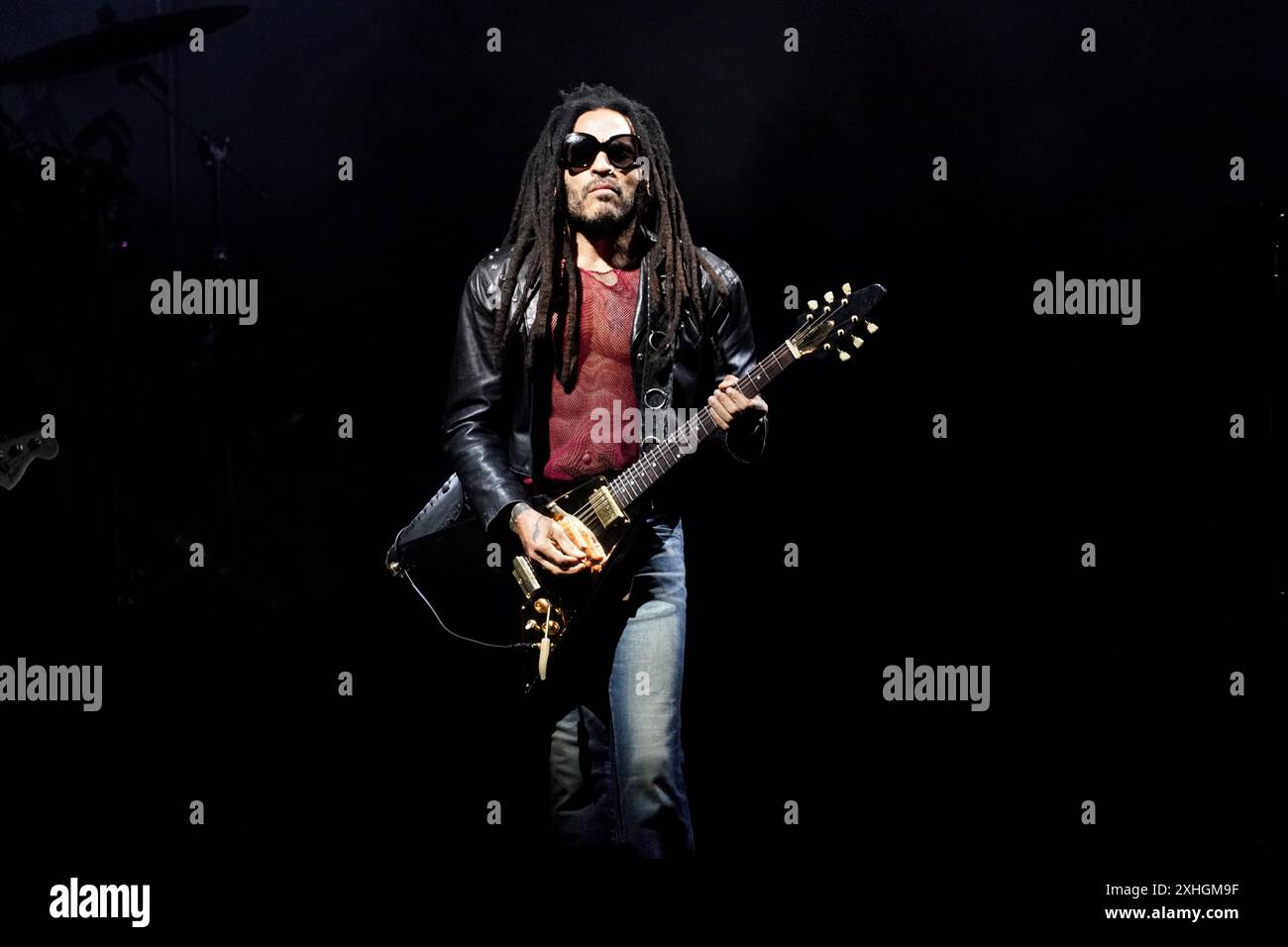 LENNY KRAVITZ during the Music Concert Umbria Jazz 2024 on July 12 ...