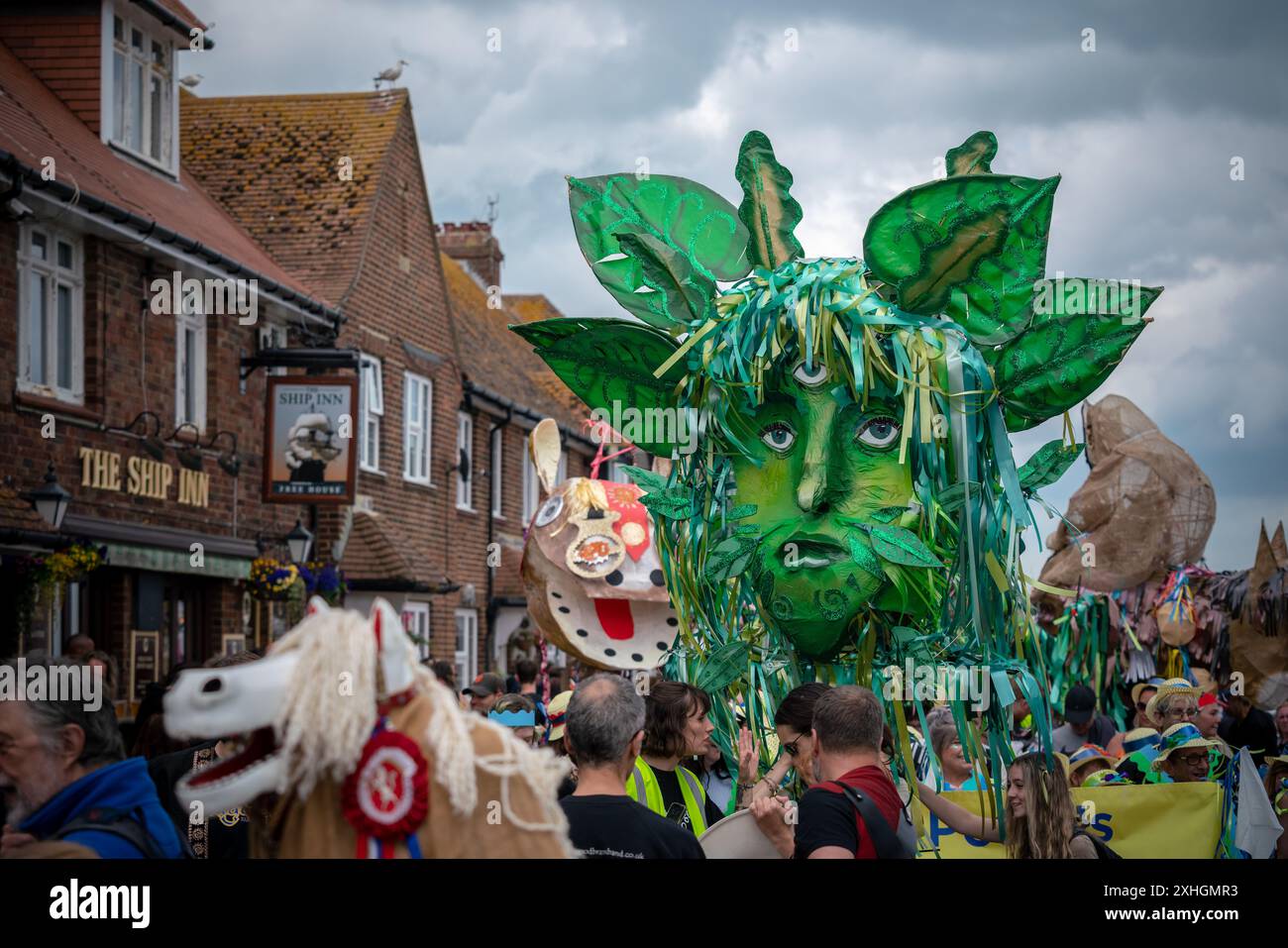 Folkestone, Kent, UK. 13th July 2024. Charivari Day Annual Parade ...