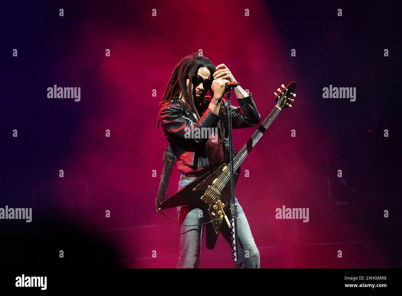 LENNY KRAVITZ during the Music Concert Umbria Jazz 2024 on July 12 ...