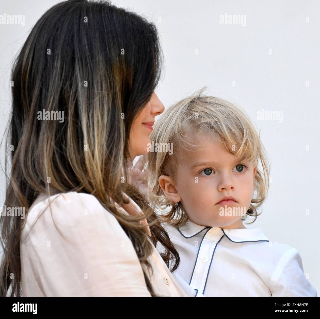 Princess Sofia and prince Gabriel during Crown Princess Victoria's 47th ...