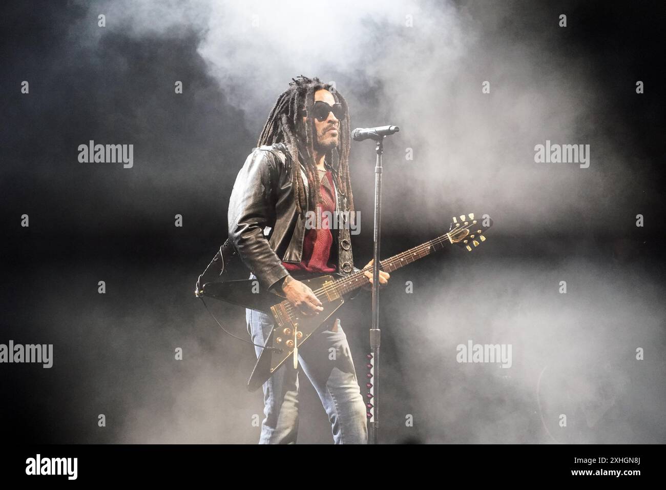 LENNY KRAVITZ during the Music Concert Umbria Jazz 2024 on July 12 ...