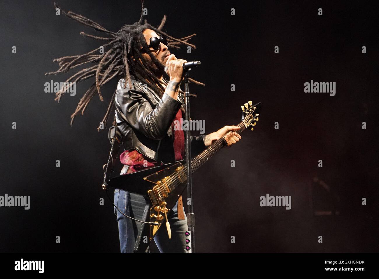 LENNY KRAVITZ during the Music Concert Umbria Jazz 2024 on July 12 ...