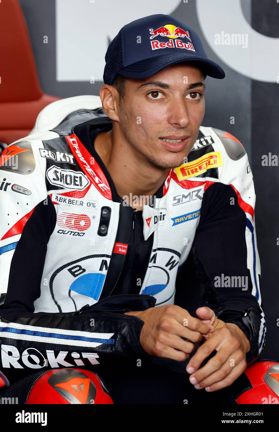 Winner Toprak Razgatlioglu (ROKit BMW Motorrad WorldSBK Team) before ...