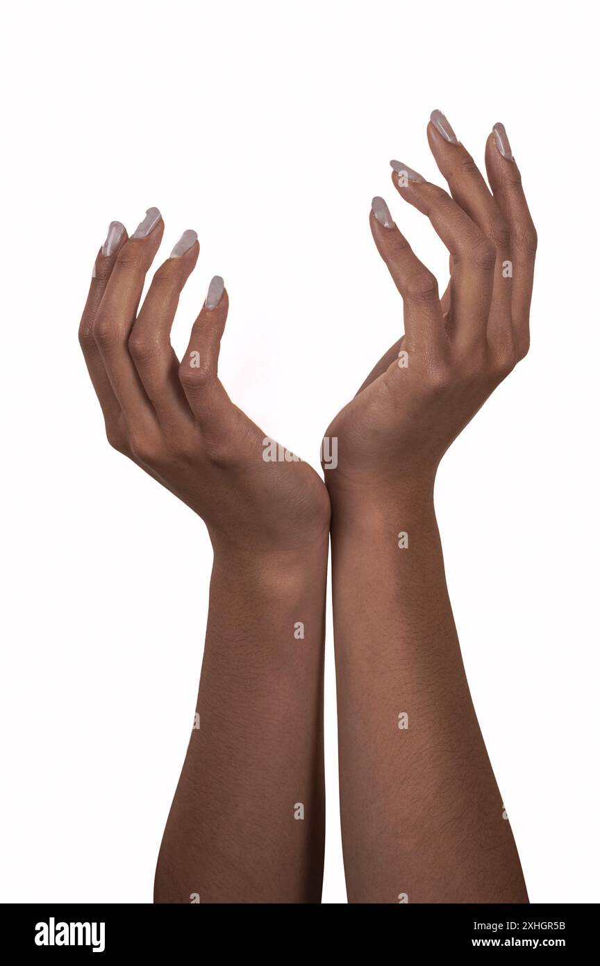 Female Black African Hand Stock Photo - Alamy