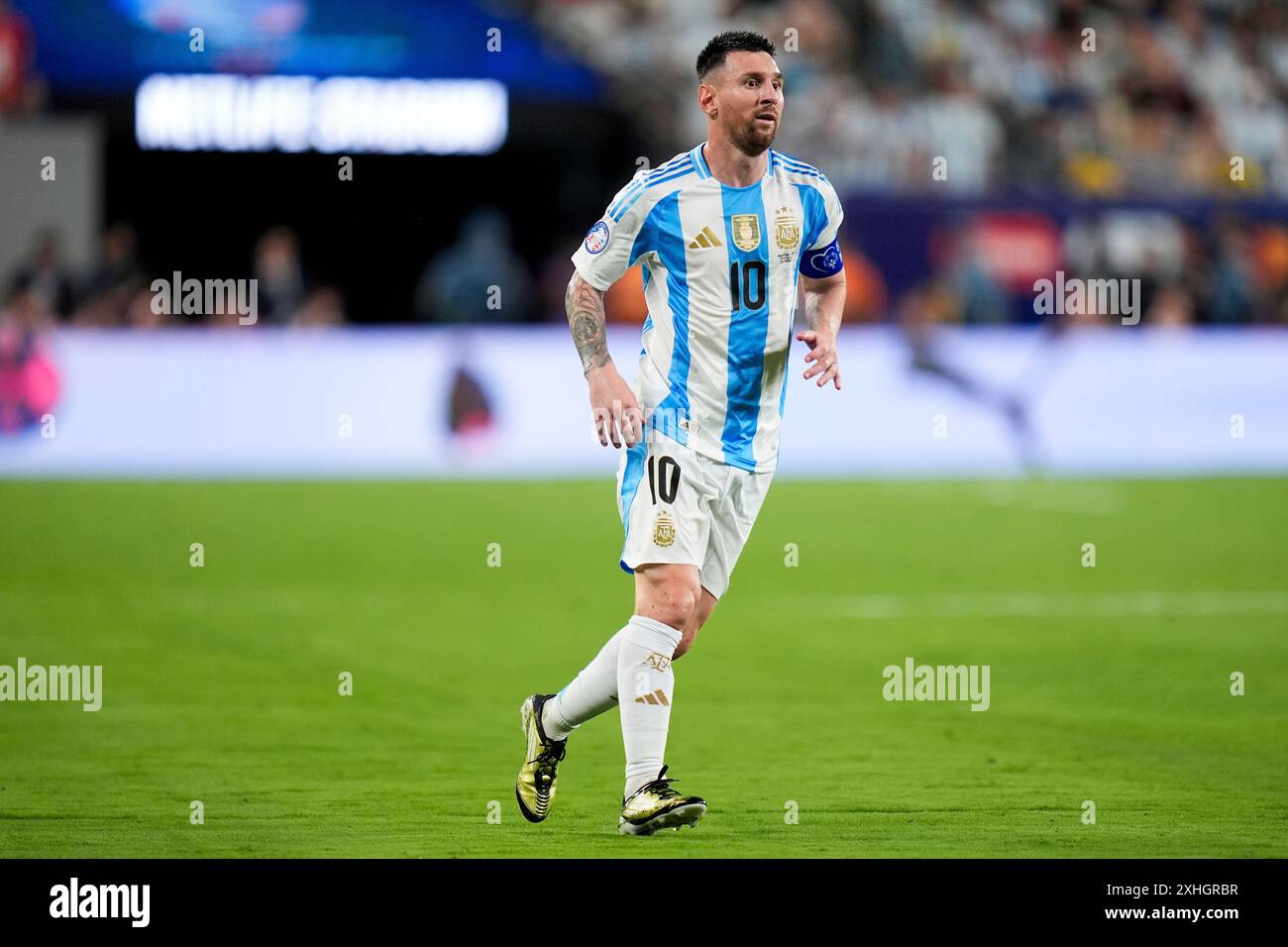 Argentina's Lionel Messi during a Copa America semifinal soccer match ...