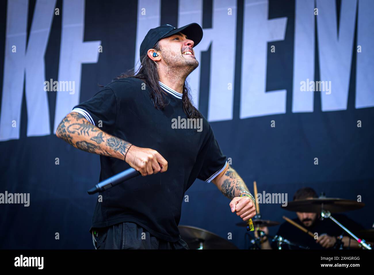 Copenhagen, Denmark. 21st, June 2024. The Australian metalcore band Make Them Suffer performs a ...