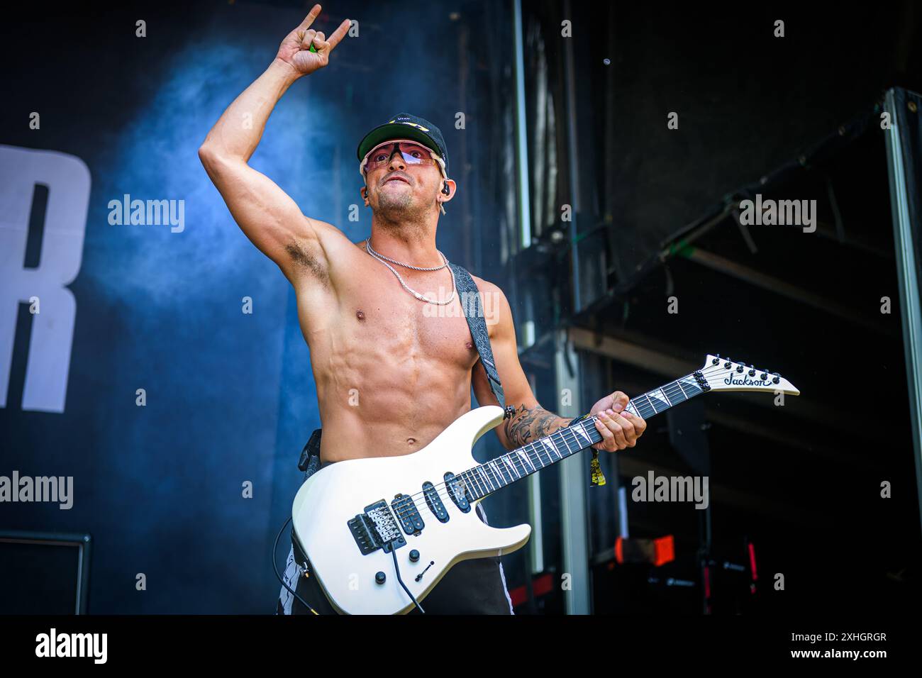 Copenhagen, Denmark. 21st, June 2024. The Australian metalcore band ...