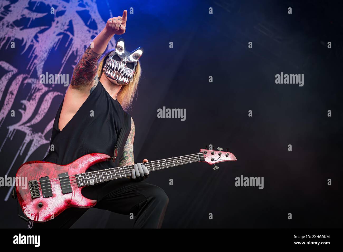 Copenhagen, Denmark. 21st, June 2024. The Russian-British deathcore ...