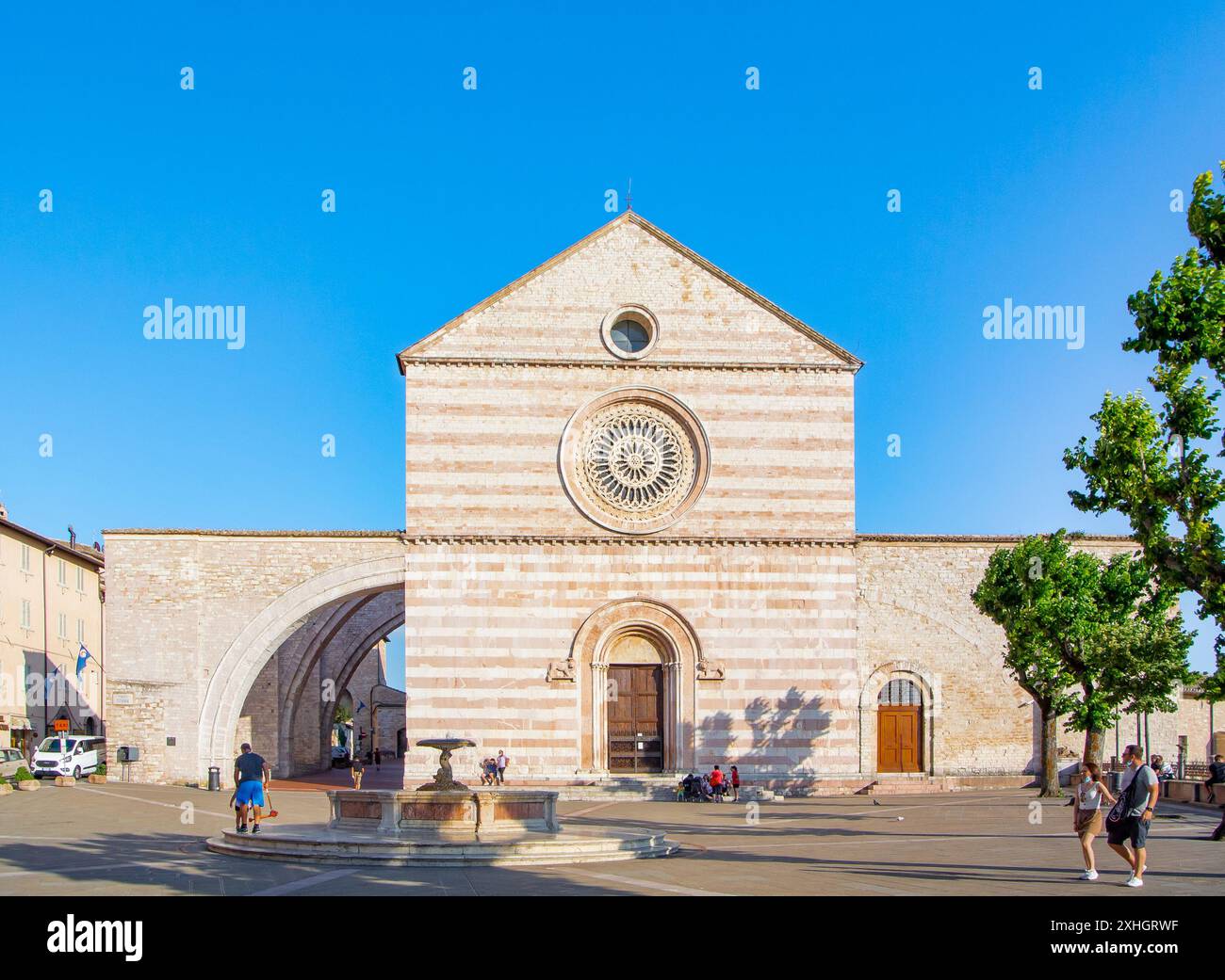 Assisi, Province of Perugia, Italy, Italian Gothic architecture of ...