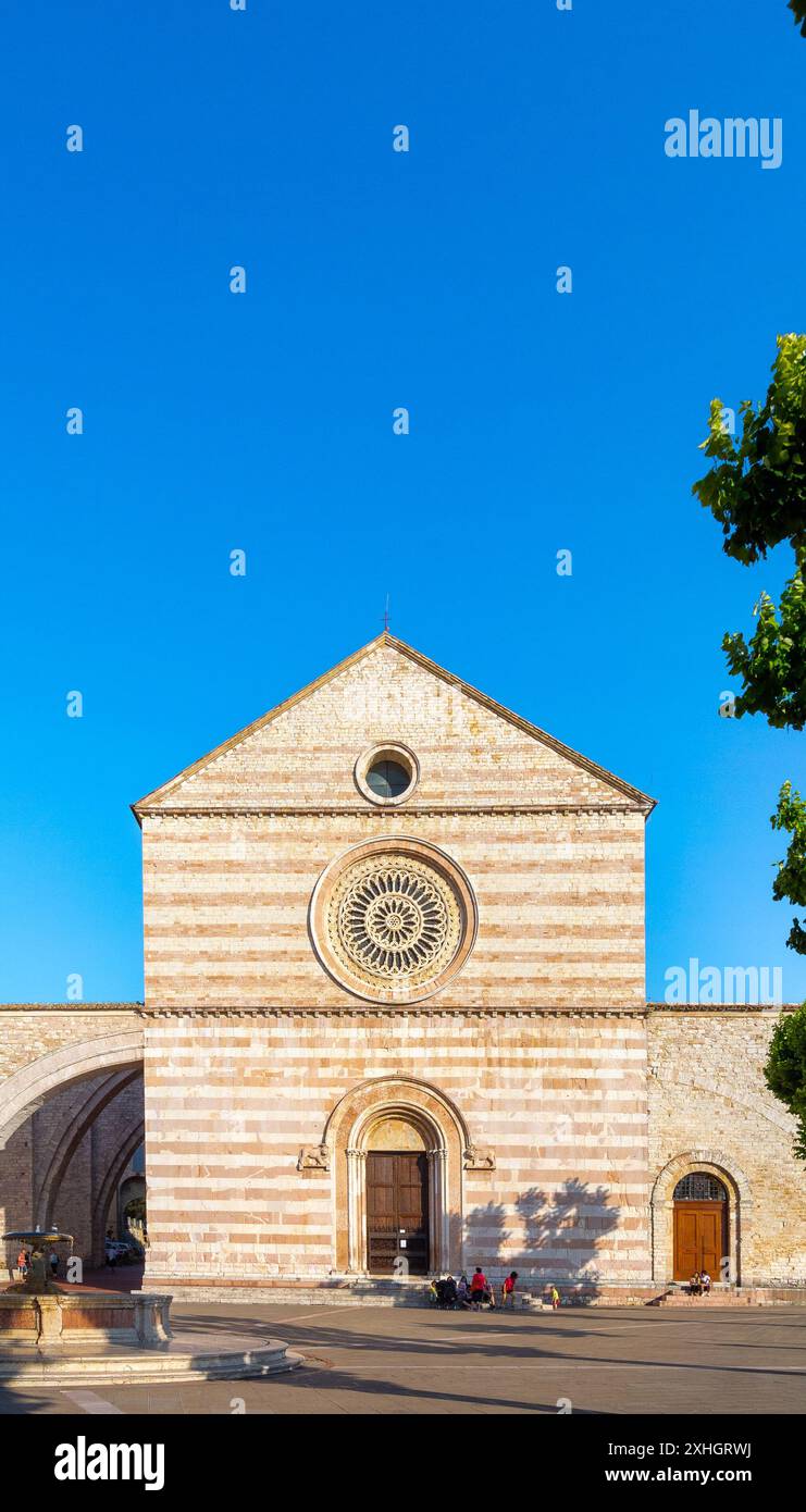 Assisi, Province of Perugia, Italy, Italian Gothic architecture of ...