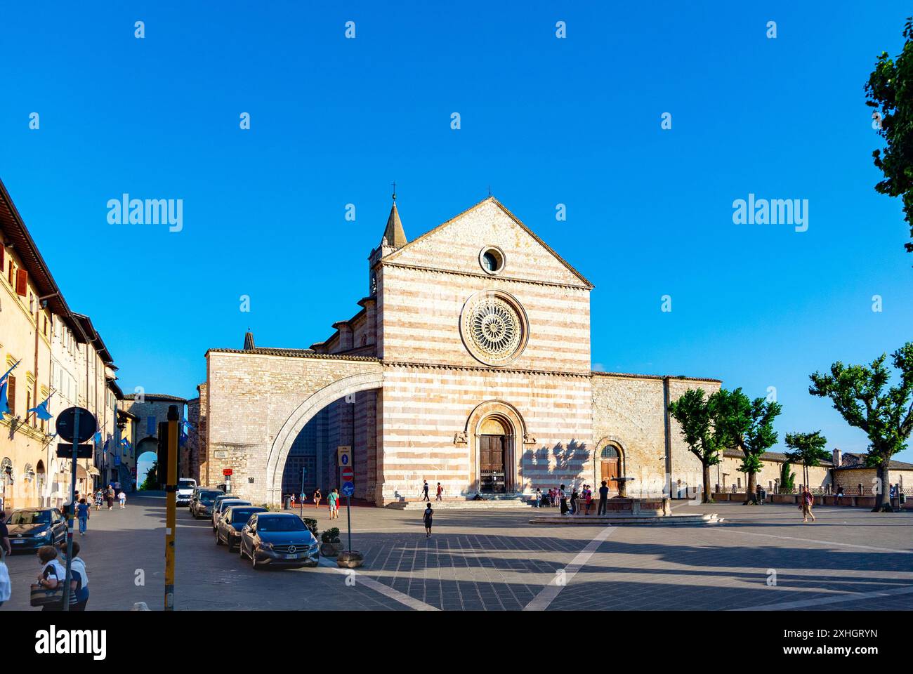 Assisi, Province of Perugia, Italy, Italian Gothic architecture of ...