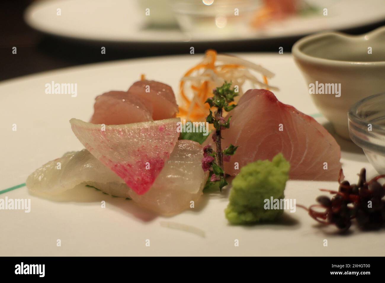 Sashimi (sliced raw fish) in Japan Stock Photo - Alamy